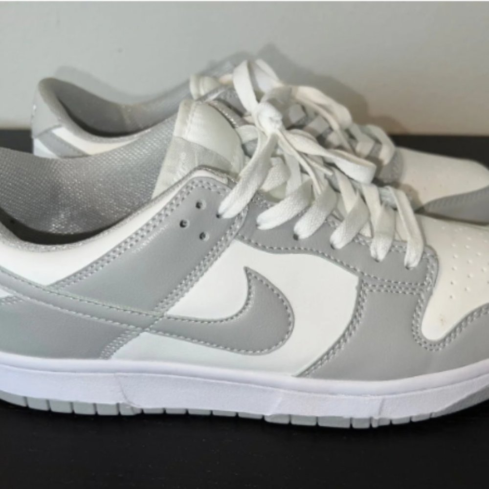 Nike Dunk Low Wolf Grey Pure Platinum Men's Sneaker D… - Gem